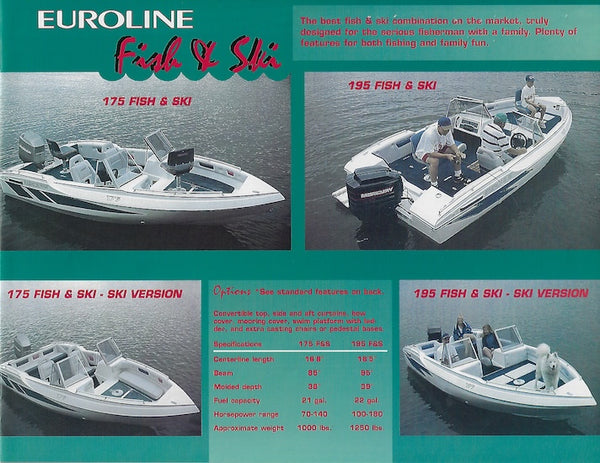 Waterway Euroline Sport Boats Brochure – SailInfo I boatbrochure.com