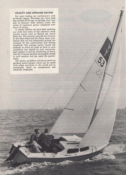 Russell Vivacity 20 Brochure – SailInfo I boatbrochure.com