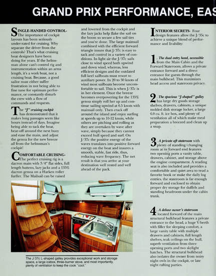 J/37C Brochure – SailInfo I boatbrochure.com