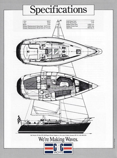 C&C 30 Brochure – SailInfo I boatbrochure.com