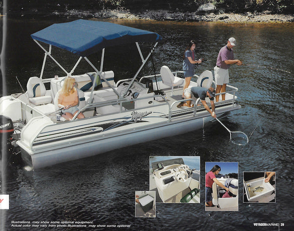 Voyager 2002 Pontoon Brochure – SailInfo I boatbrochure.com
