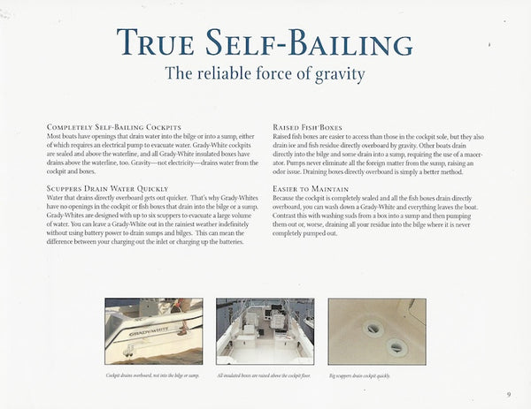 Grady White 2000 Built Brochure – SailInfo I boatbrochure.com