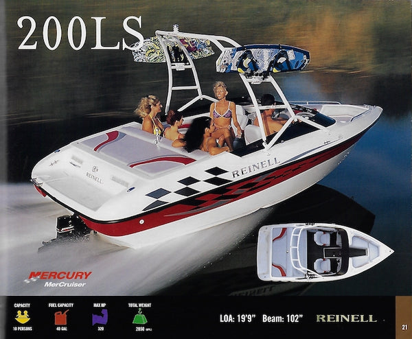 Reinell 2002 Brochure – SailInfo I boatbrochure.com
