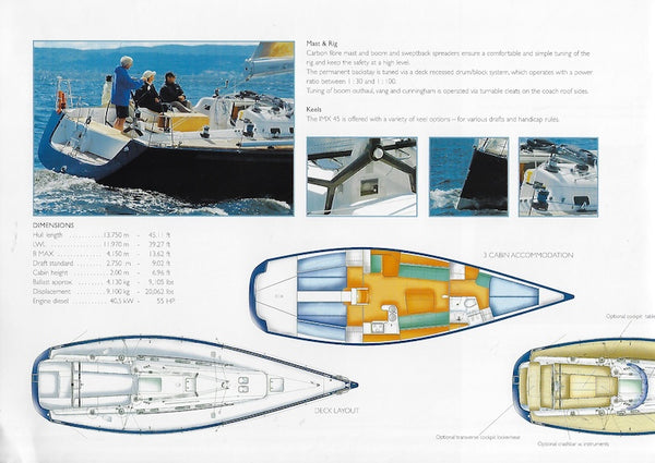 X-IMX 45 Brochure – SailInfo I boatbrochure.com
