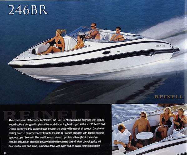 Reinell 2003 Brochure – SailInfo I boatbrochure.com