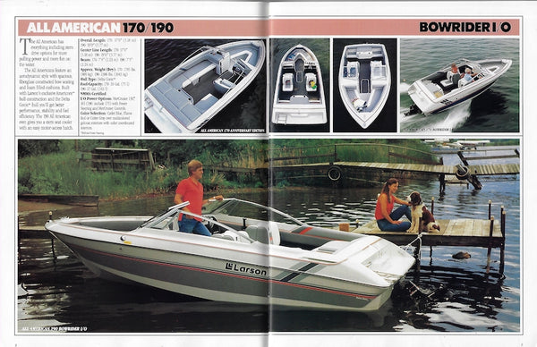 Larson 1989 Brochure – SailInfo I boatbrochure.com