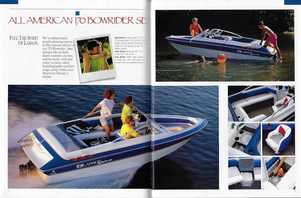 Larson 1990 Brochure – SailInfo I boatbrochure.com