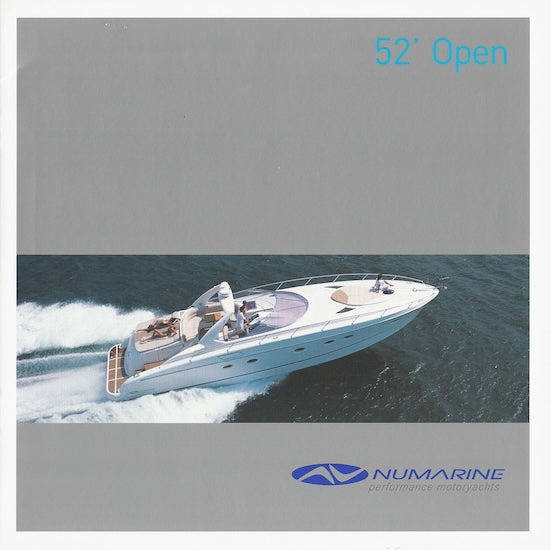 Numarine 52 Open Brochure – SailInfo I boatbrochure.com