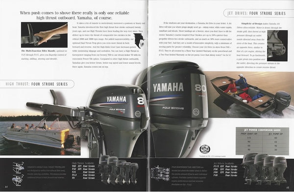 Yamaha 2005 Outboard Brochure – SailInfo I boatbrochure.com