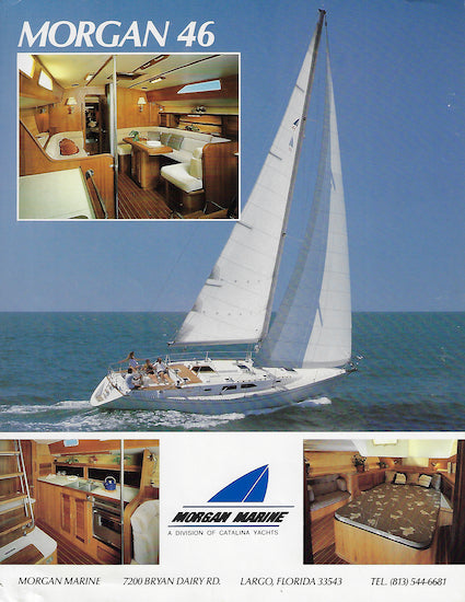 Morgan 46 Brochure – SailInfo I boatbrochure.com