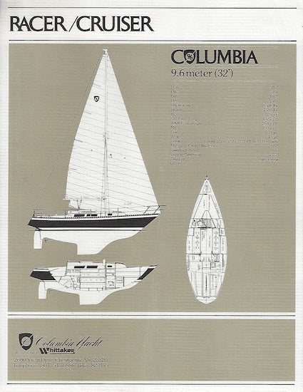 Columbia 1978 Brochure – SailInfo I boatbrochure.com
