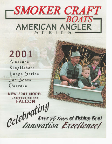 Smoker Craft 2001 American Angler Brochure – SailInfo I boatbrochure.com