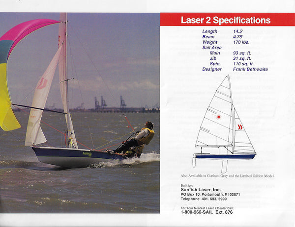 Laser II Brochure – SailInfo I boatbrochure.com