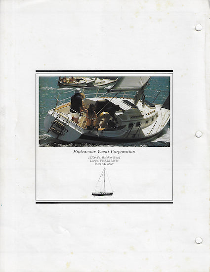 Endeavour 32 Brochure – SailInfo I boatbrochure.com