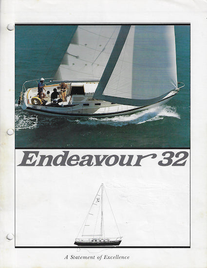 Endeavour 32 Brochure – SailInfo I boatbrochure.com