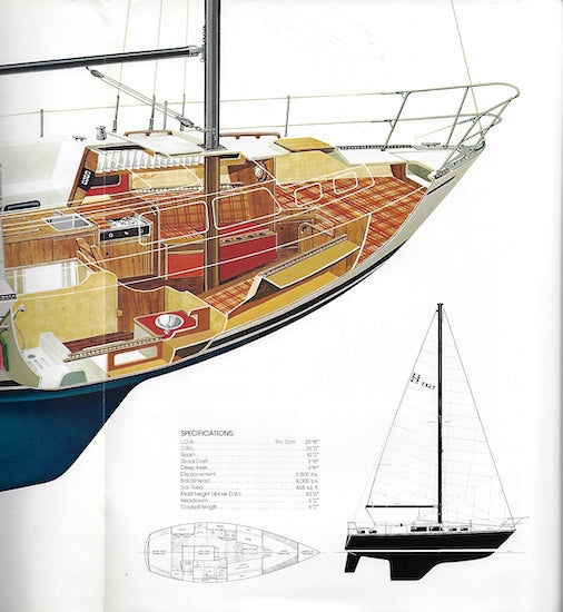 S2 9.2C Center Cockpit Brochure – SailInfo I boatbrochure.com