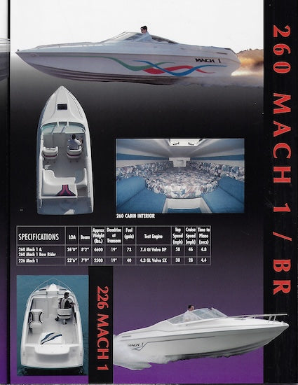 FRP 2000 Mach 1 Performance Brochure – SailInfo I boatbrochure.com