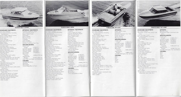 Silverline 1980 Full Line Brochure – SailInfo I boatbrochure.com