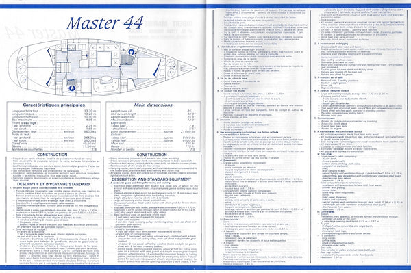 Gib’Sea Master 44 Specification Brochure – SailInfo I boatbrochure.com