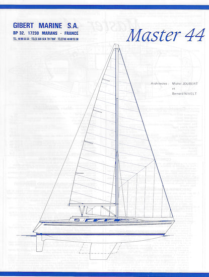 Gib’Sea Master 44 Specification Brochure – SailInfo I boatbrochure.com