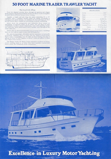 Marine Trader 50 Brochure – SailInfo I boatbrochure.com