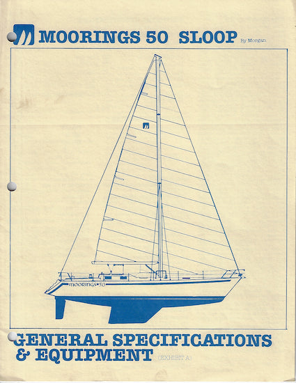 Moorings Morgan 50 Specification Brochure – SailInfo I boatbrochure.com