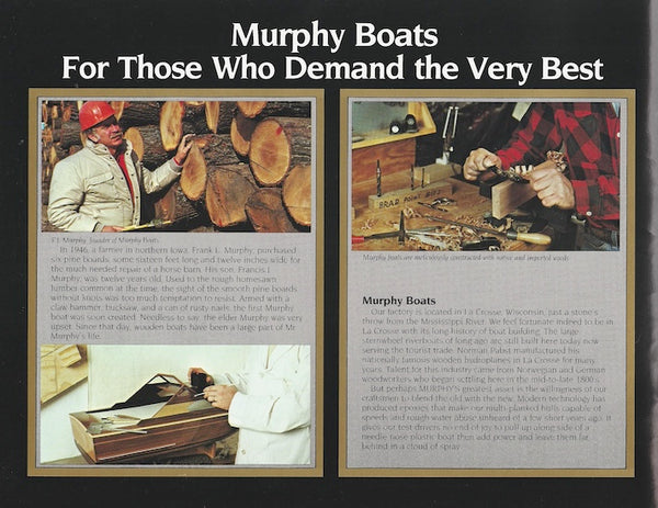 Murphy Brochure – SailInfo I boatbrochure.com