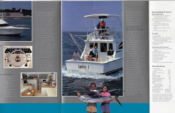 Luhrs 350 Tournament Brochure – SailInfo I boatbrochure.com
