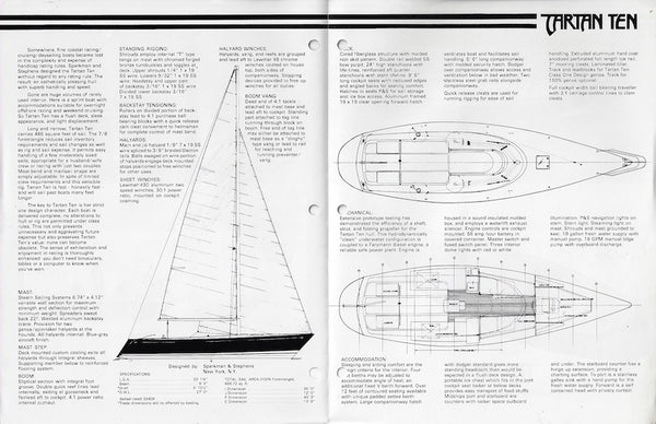 Tartan Ten [33'] Brochure – SailInfo I boatbrochure.com