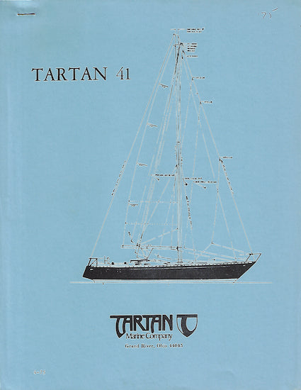 Tartan 41 Specification Brochure – SailInfo I boatbrochure.com
