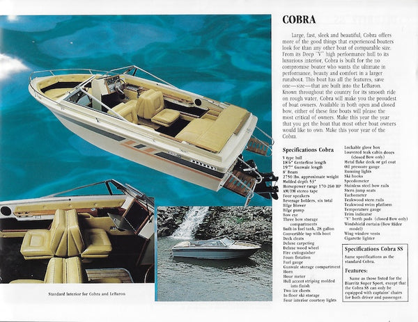 EBKO 1980s Brochure – SailInfo I boatbrochure.com