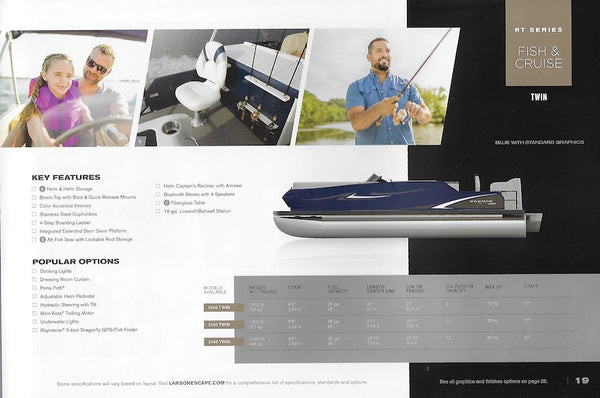 Larson 2016 Escape Pontoon Brochure – SailInfo I boatbrochure.com