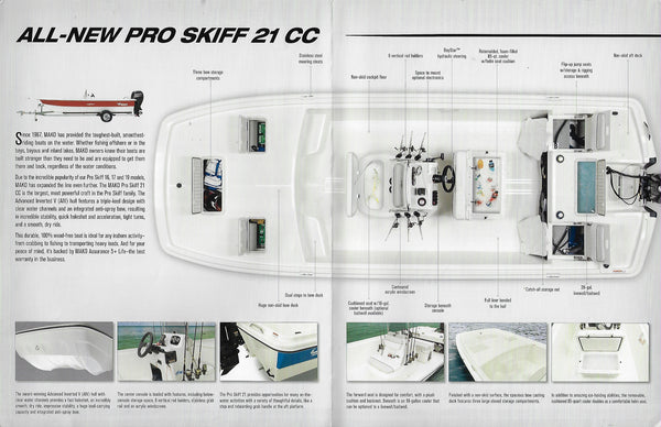 Mako Pro 21 Skiff Brochure – SailInfo I boatbrochure.com