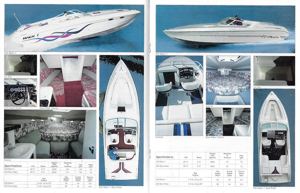 FRP 1990s Mach 1 Performance Brochure – SailInfo I boatbrochure.com