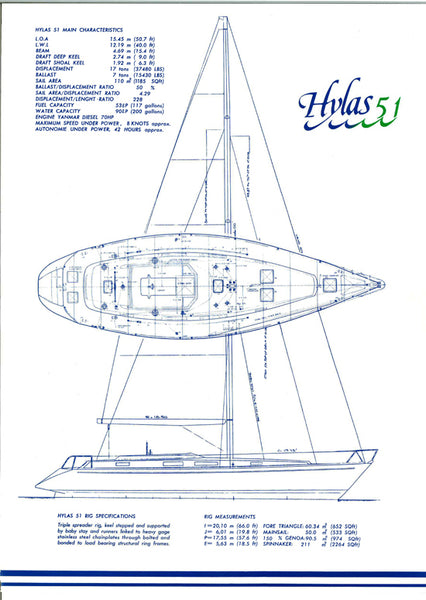 Hylas 51 Brochure – SailInfo I boatbrochure.com