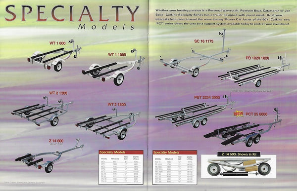 Calkins 1998 Trailer Brochure – SailInfo I boatbrochure.com