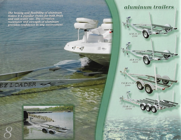EZ Loader 2006 Trailer Brochure – SailInfo I boatbrochure.com