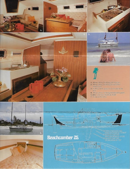 Beachcomber 25 Brochure – SailInfo I boatbrochure.com