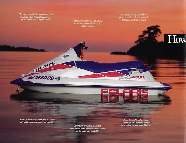 Polaris SL650 Watercraft Brochure – SailInfo I boatbrochure.com