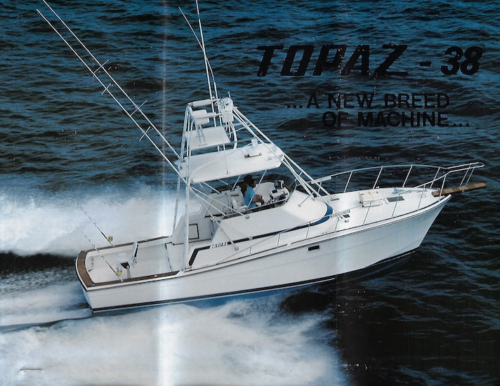 Topaz 38 Brochure – SailInfo I boatbrochure.com