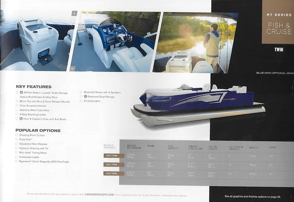 Larson 2017 Escape Pontoon Brochure – SailInfo I boatbrochure.com