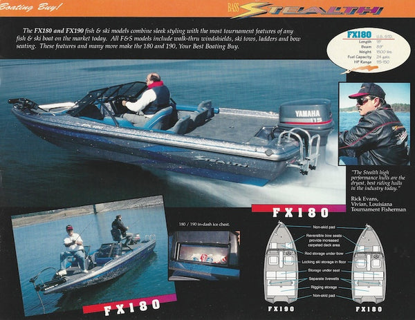 VIP 1995 Bass Stealth Brochure – SailInfo I boatbrochure.com