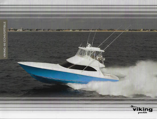 Viking 46 Convertible Brochure – SailInfo I boatbrochure.com
