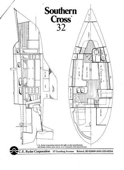 Southern Cross 32 Brochure (Digital) – SailInfo I boatbrochure.com