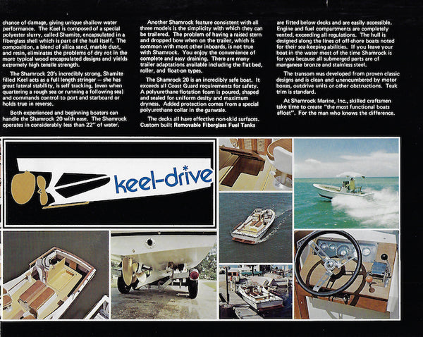 Shamrock 20 Series Brochure – SailInfo I boatbrochure.com