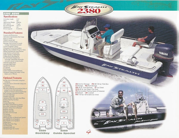 VIP 2000 Bay Stealth Brochure – SailInfo I boatbrochure.com