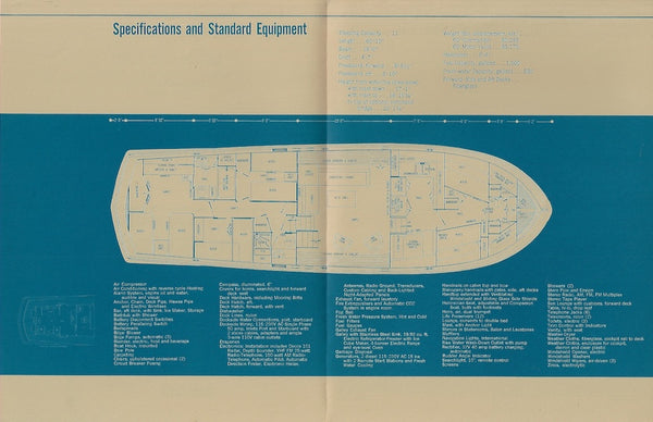 Chris Craft Commander 60 Specification Brochure – SailInfo I ...