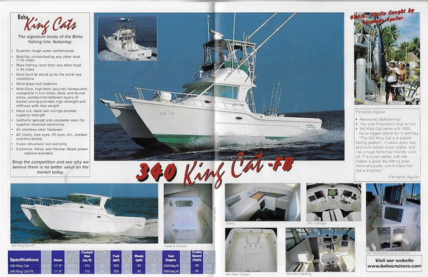 Baha Cruisers 2001 Brochure – SailInfo I boatbrochure.com