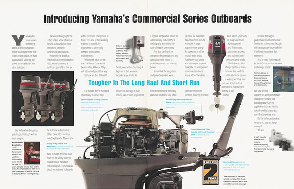 Yamaha Enduro Outboard Brochure – SailInfo I boatbrochure.com