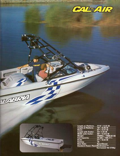 Calabria 2002 Brochure – SailInfo I boatbrochure.com